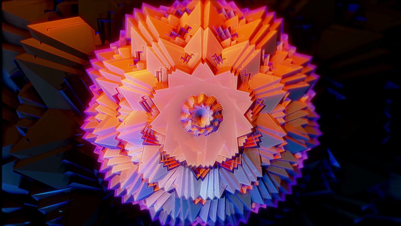 Fractal Growing Free Vj Loop 10 secs - YouTube