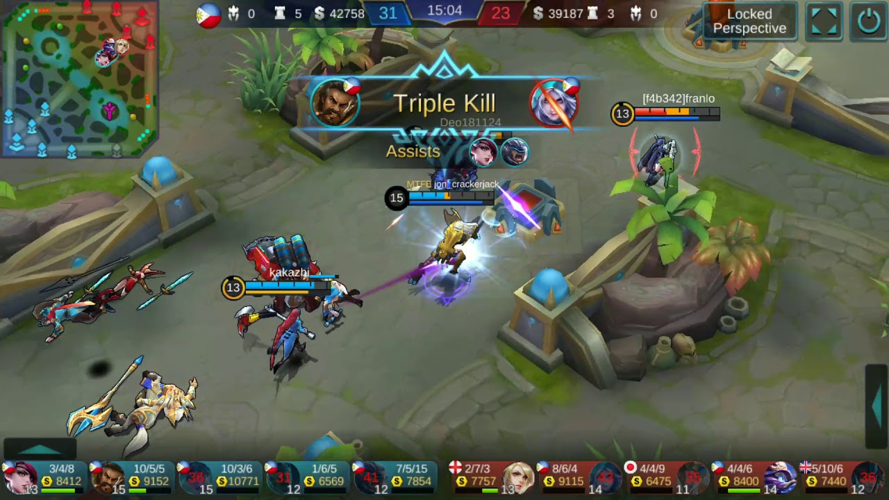 Mobile Legends - Roger (Anubis skin) - savage - YouTube