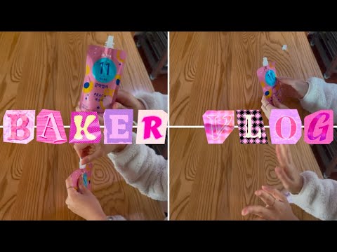 Baker VLOG | 베이킹 베이커가 하는 수다 들을 사람? [목소리를 곁들인] - YouTube