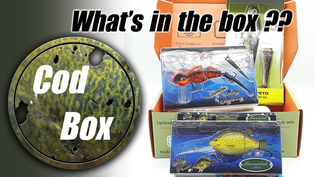 What's in your BOX ? Tackle Club July 2022 COD BOX revealed - YouTube