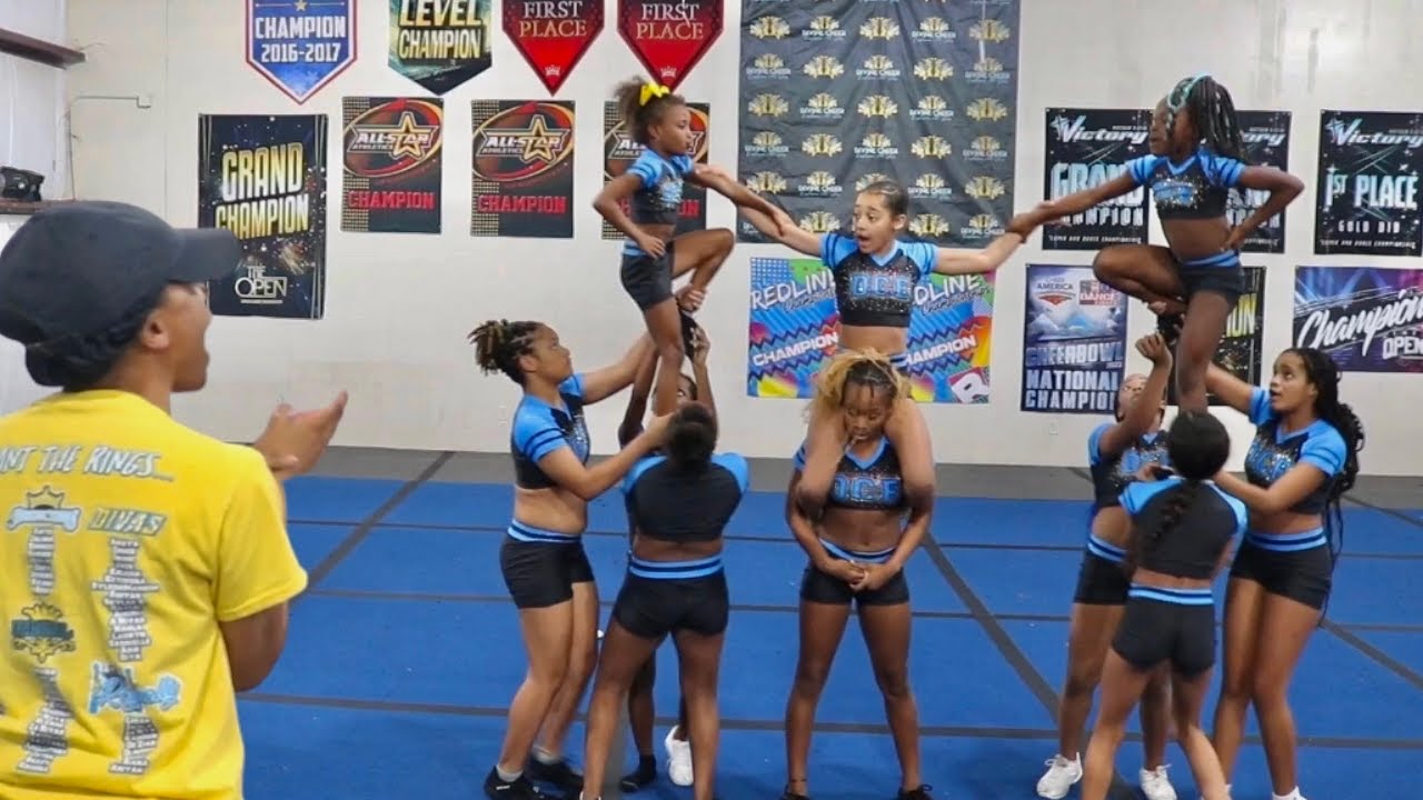 CHEER PRACTICE WITH GRAND CHAMPIONS!!! - YouTube