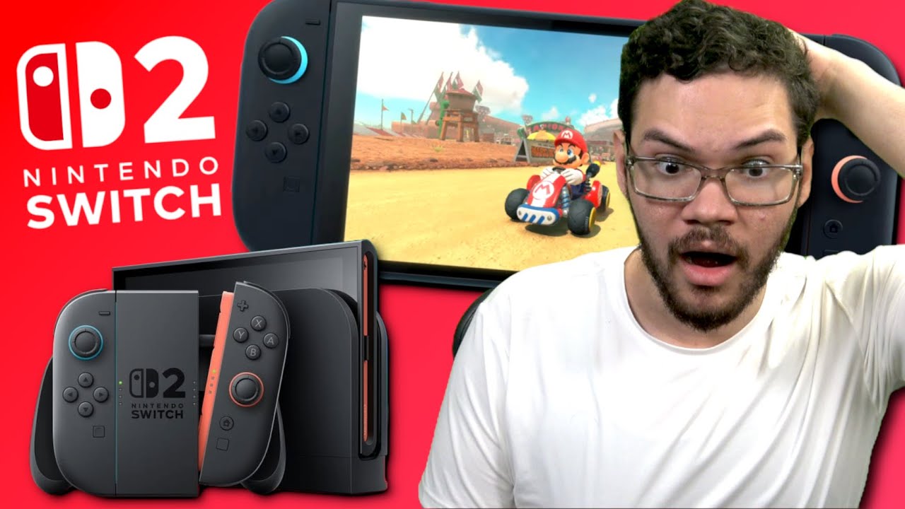 NINTENDO FINALLY REVEALED THE SWITCH 2!!! - YouTube