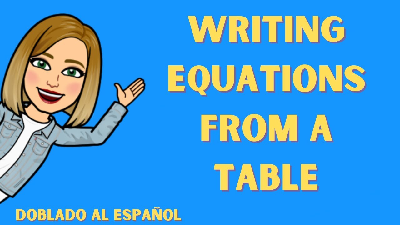 How To Write An Equation From A Table YouTube how-to-write-an-equation-from-a-table-youtube