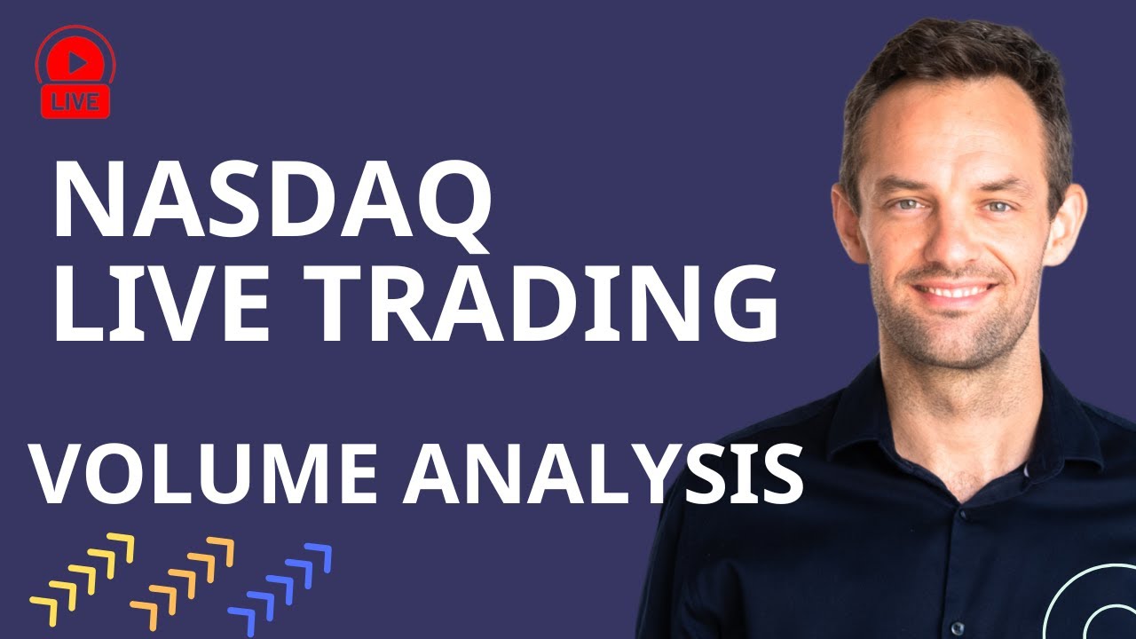 NASDAQ Live Trading : Advanced Volume Analysis - YouTube
