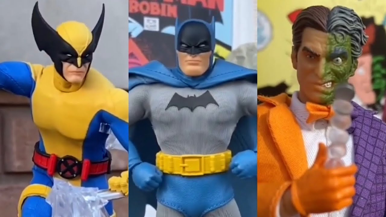 New Mezco Toyz Wolverine & Batman Two Face action figures reissues ...