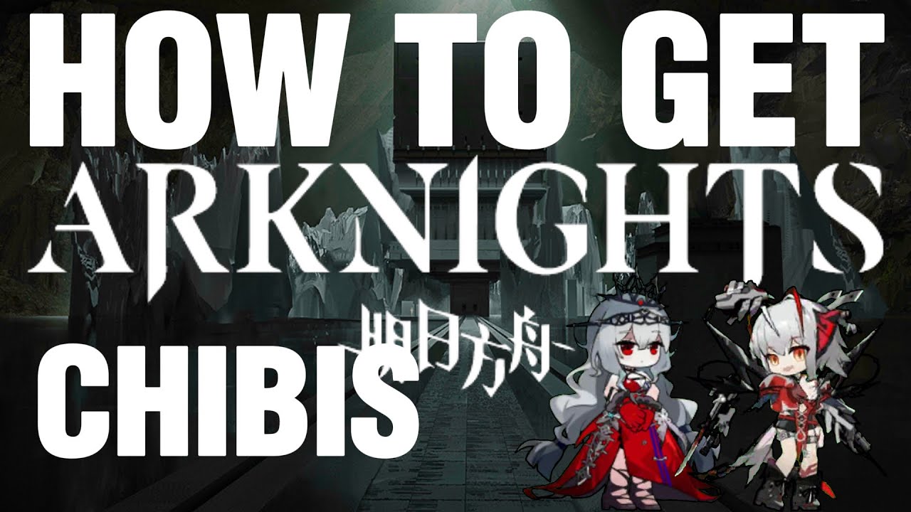 【Arknights】How to download arknights chibi models and animations - YouTube