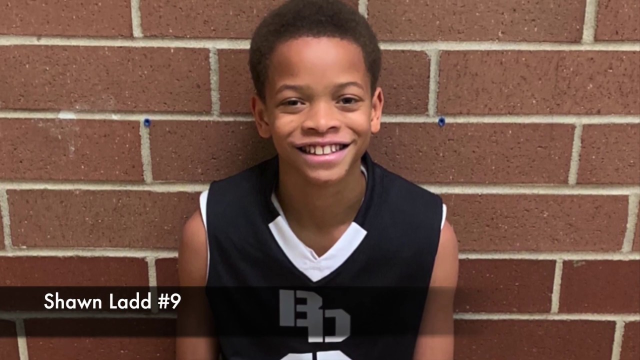 Shawn Ladd #9 with Ben Davis 6th Grade Indy Hoops...He's Got Game - YouTube