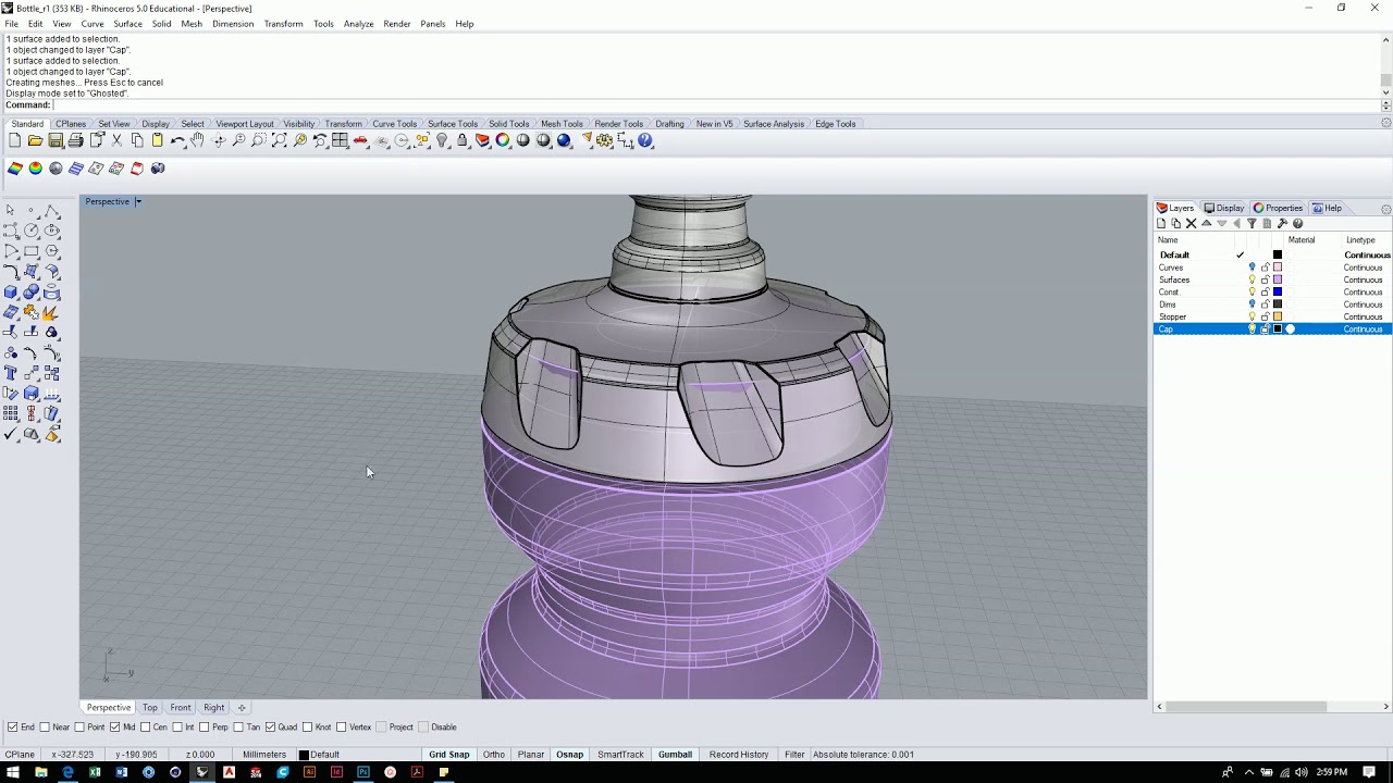 CCA - Rhino Beginner - Water Bottle 07 - YouTube