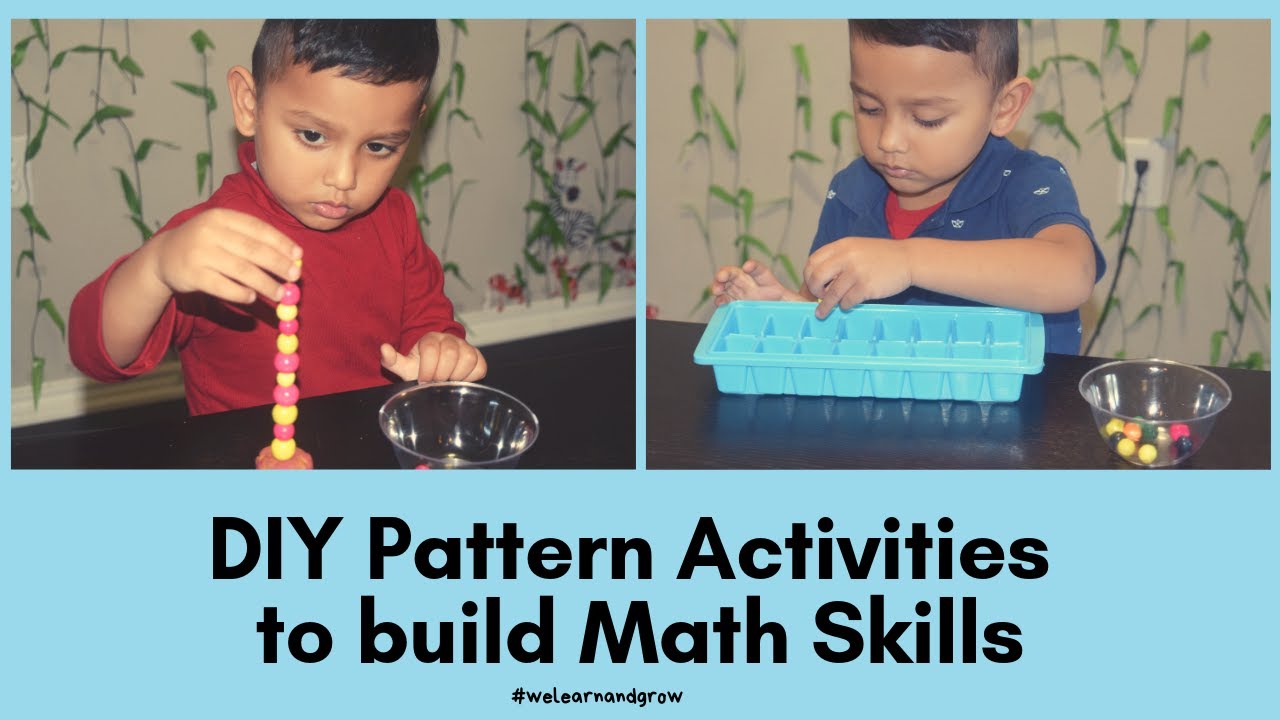 3 Pattern Activities That Will Make Your Child Smart! - YouTube