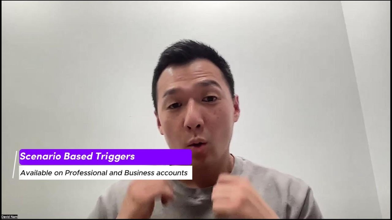 NEW FEATURE! How To Use Scenario Based Triggers: Lucy AI Phone ...