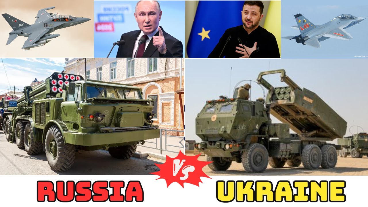 RUSSIA vs UKRAINE ARMY POWER COMPARISON 2025 - YouTube