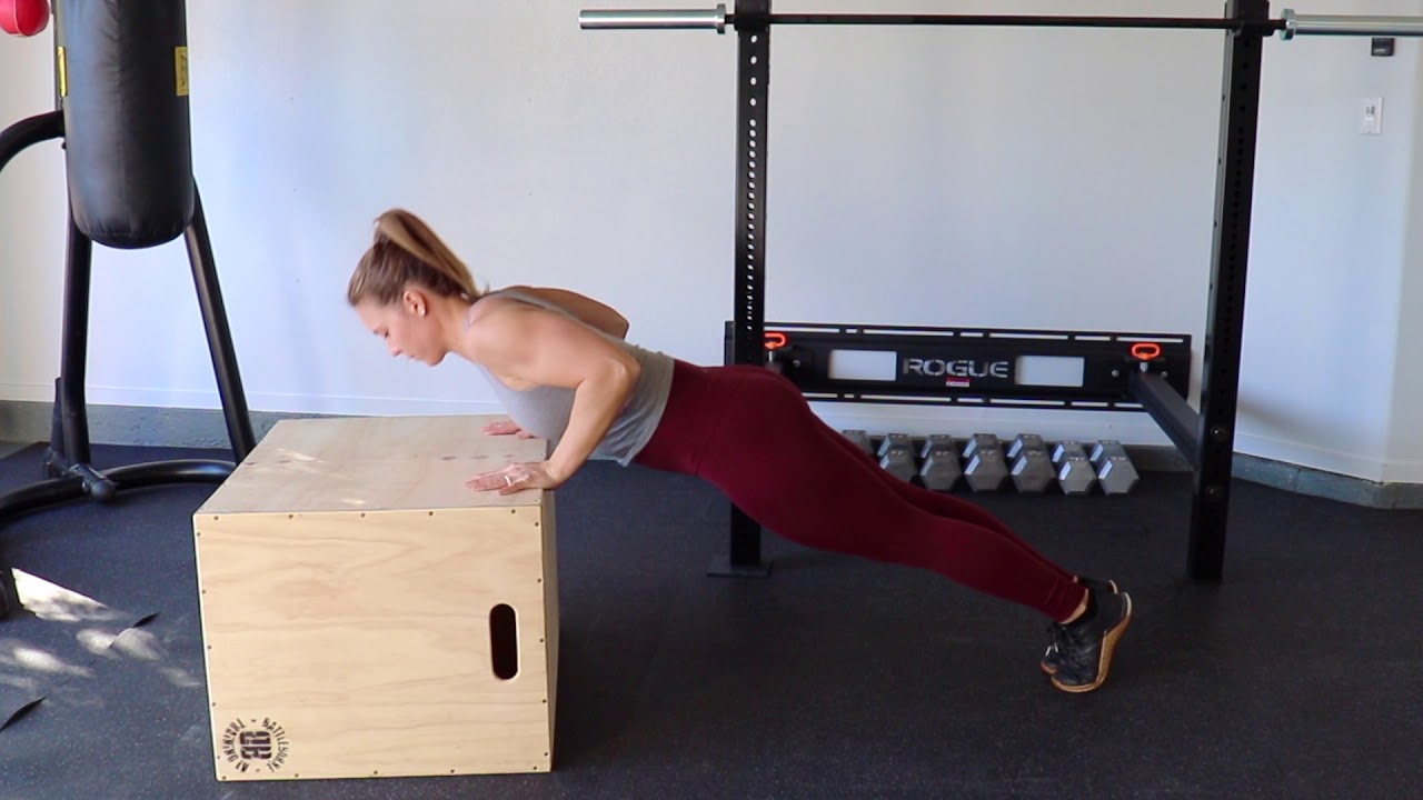 Box Push Ups - YouTube