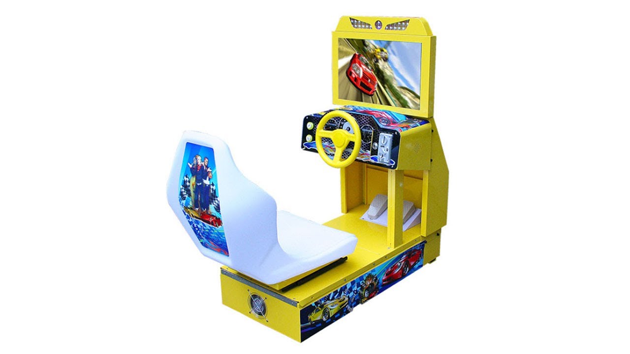 Kids City Race Racing Game Machine Racing Car Simulator - YouTube
