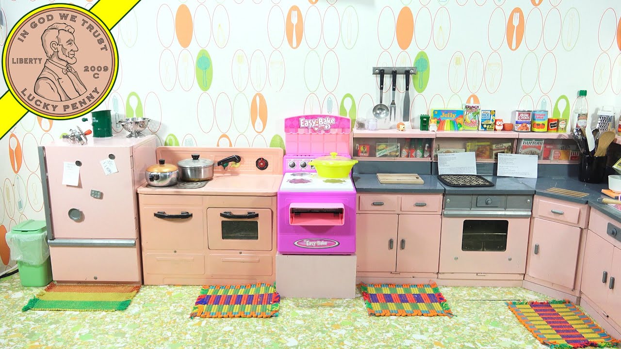 1959 Little Miss Structo Kitchen Complete Tour Behind The Scenes - YouTube