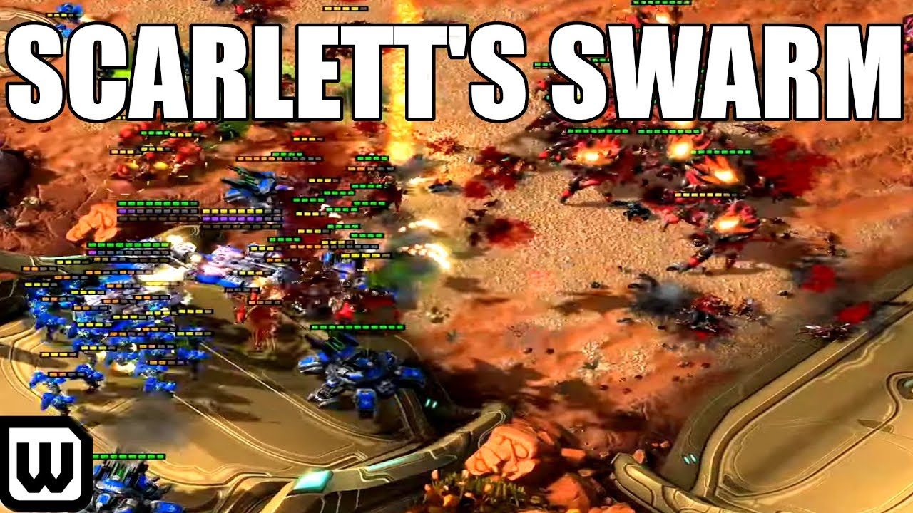 Starcraft 2: Smashing BATTLECRUISERS! (Scarlett vs TY) - YouTube