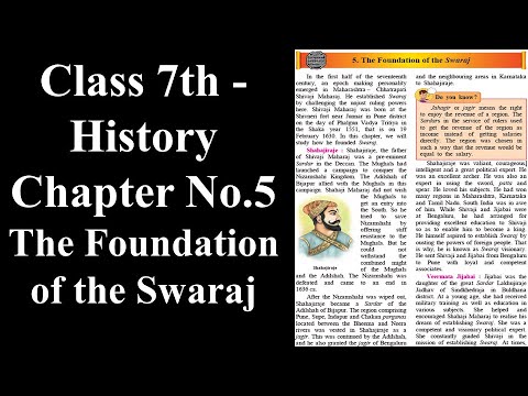 Class 7-History-Chapter-5 The Foundation of the Swaraj by #Maqsood ...