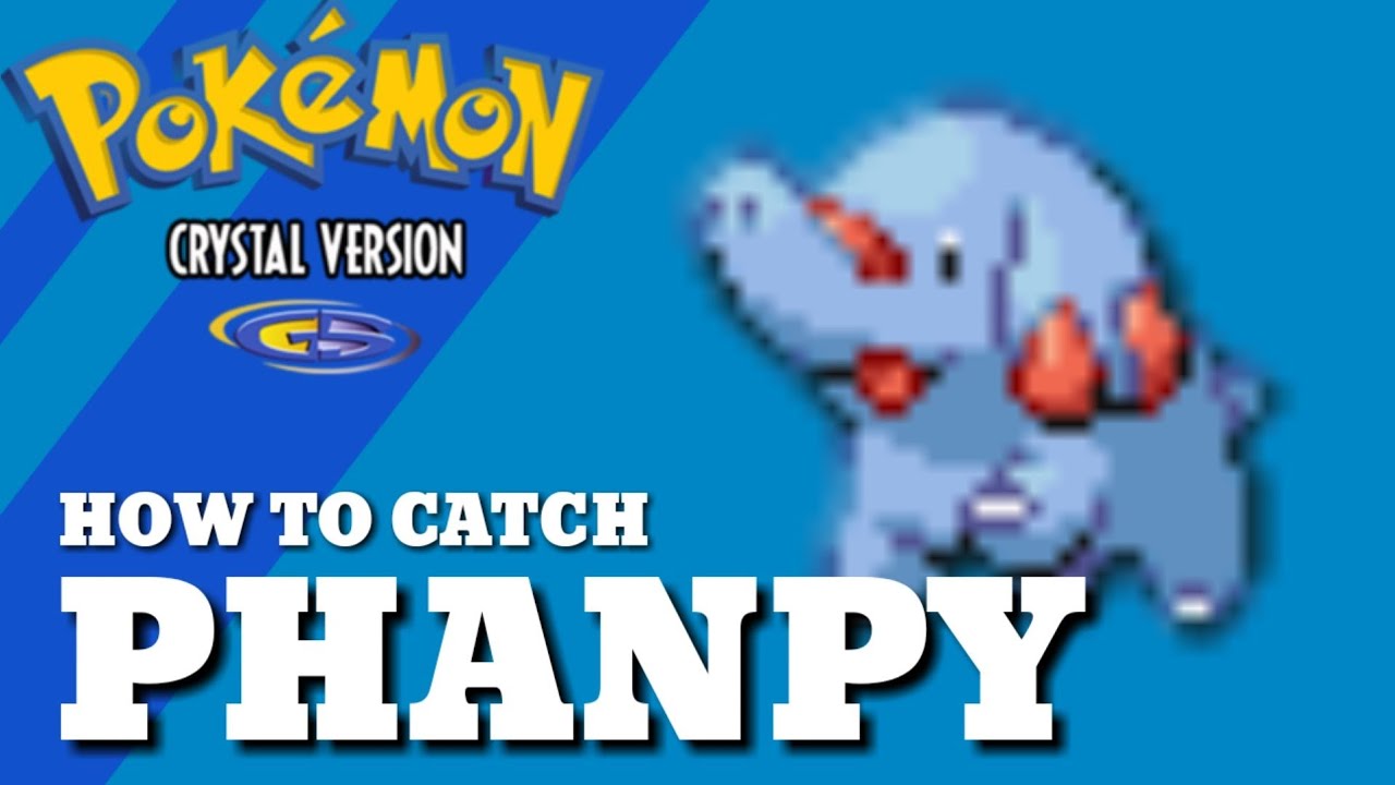 Where and When to Get Phanpy in Pokemon Crystal Version - YouTube