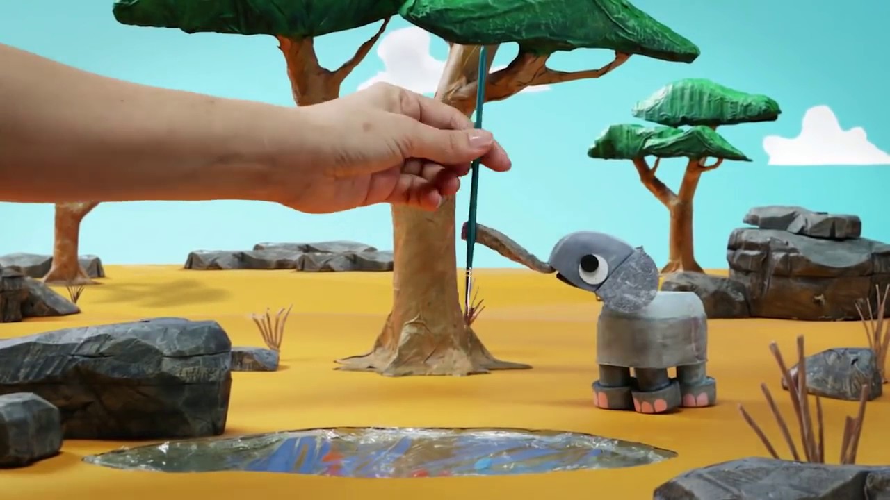 Nick Jr. Bumpers (Elephant Crafty Creatures) - YouTube