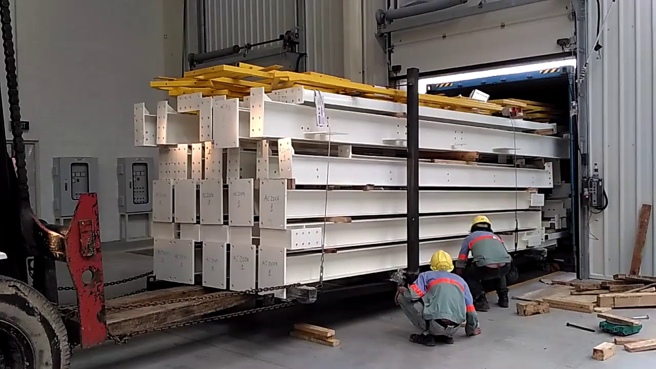 Indonesia Project Unloading steel Vietnam Steel Building, Steel ...