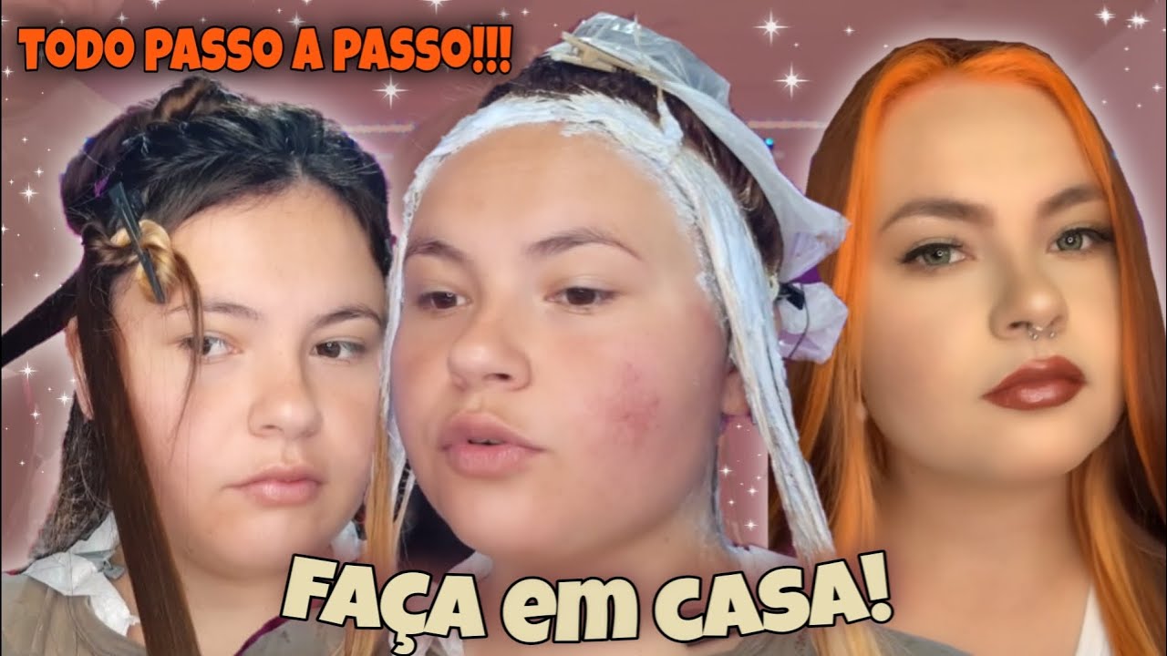 RETOQUE DE RAIZ E MECHA + TONALIZAÇÃO EM CASA | Ket Brinhol - YouTube