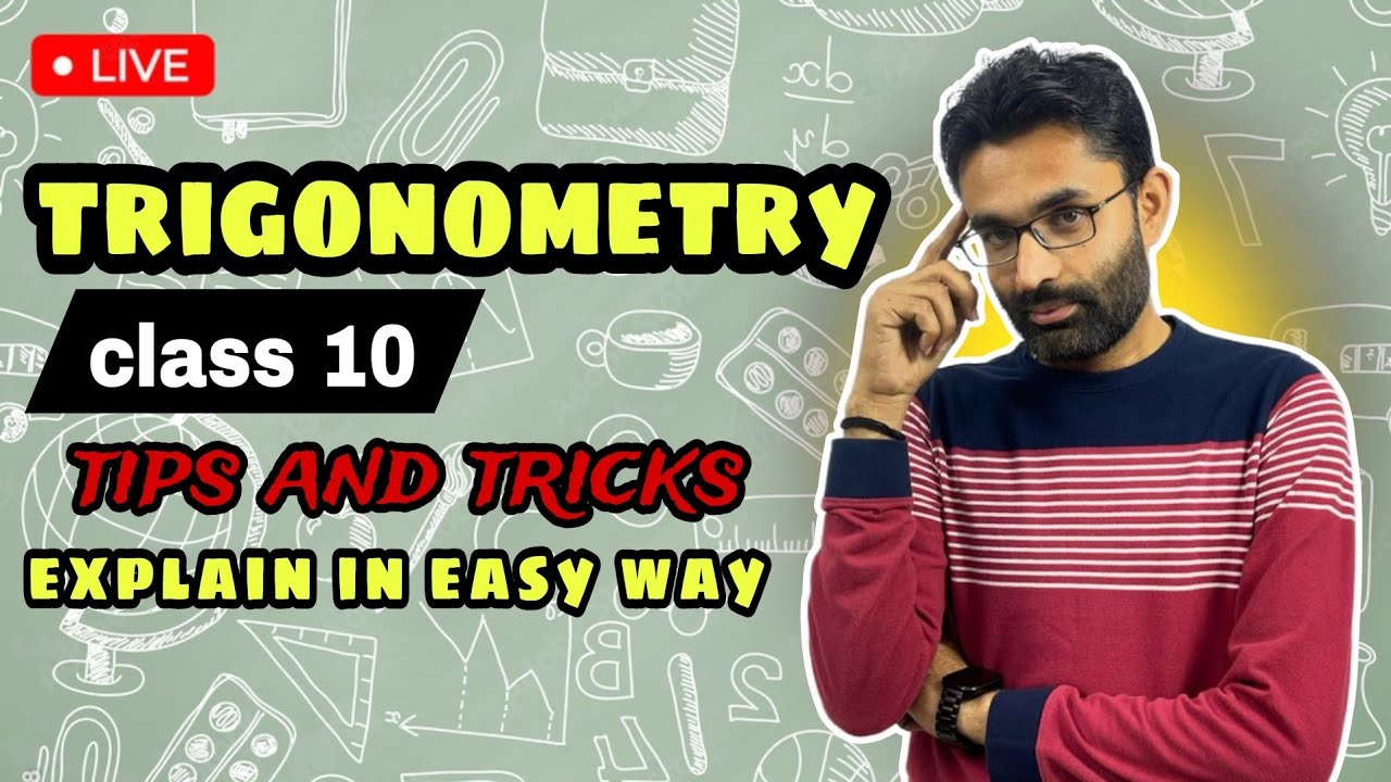 CLASS 10 | TRIGONOMETRY | 🔴 LIVE | GW EDUCATOR | - YouTube