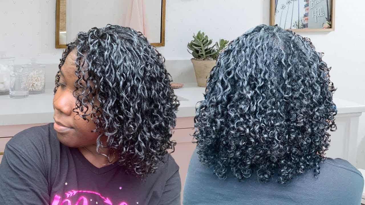 Juicy Curls Wash And Go Tutorial | Curly Hair Routine 2023 | Christine ...