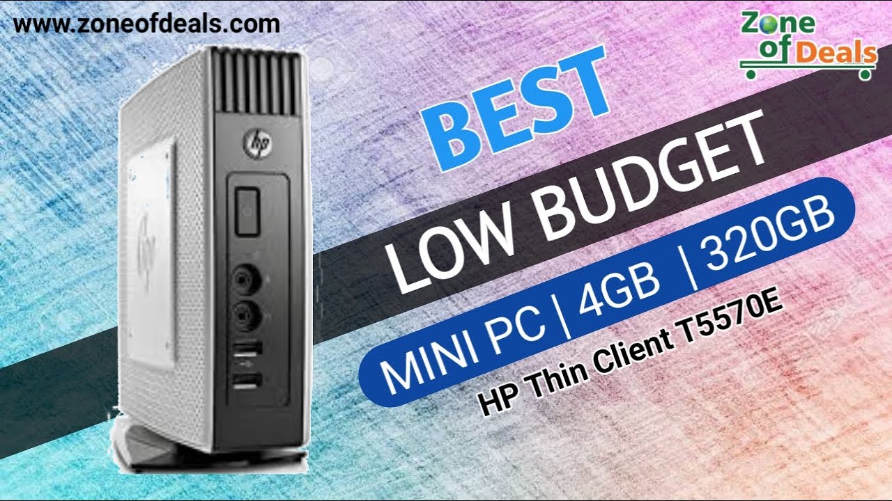 HP Thin Client PC - HP T5570e - Refurbished Desktop India - HP Tiny PC ...