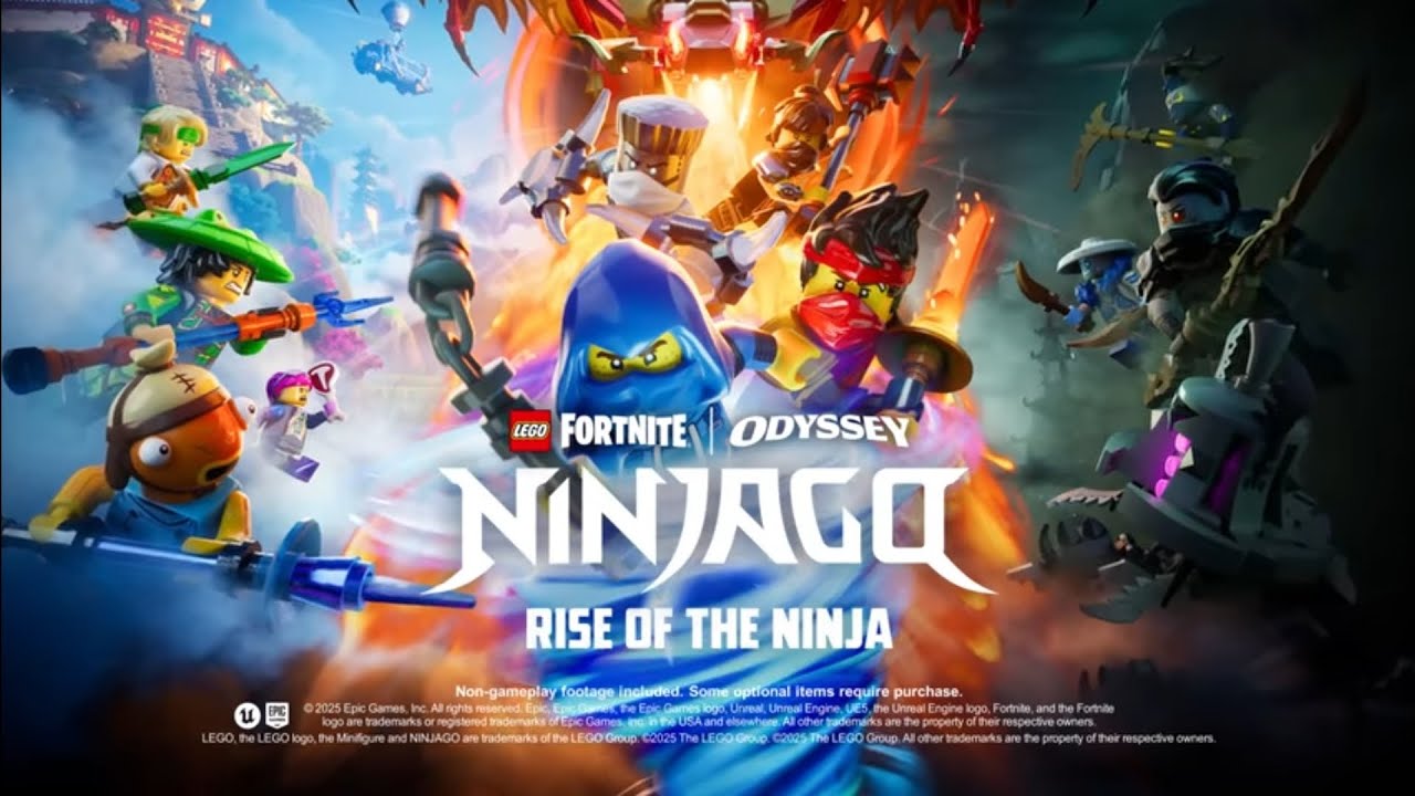 Fortnite Ninjago Trailer with the correct music - YouTube