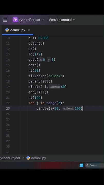 Can You Guess The Output 🤔 Pythonturtle Python Shorts Graphics