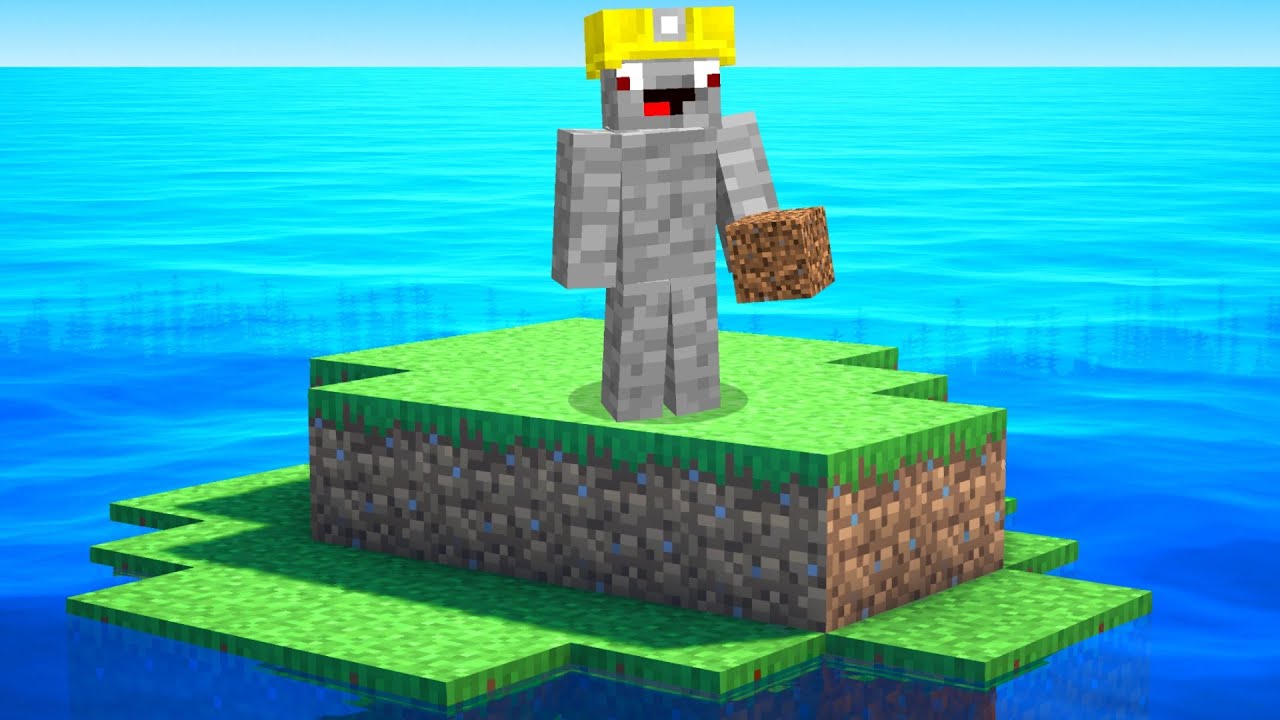 Ich BAUE eine NEUE INSEL auf Minecraft YouTuber Insel - YouTube