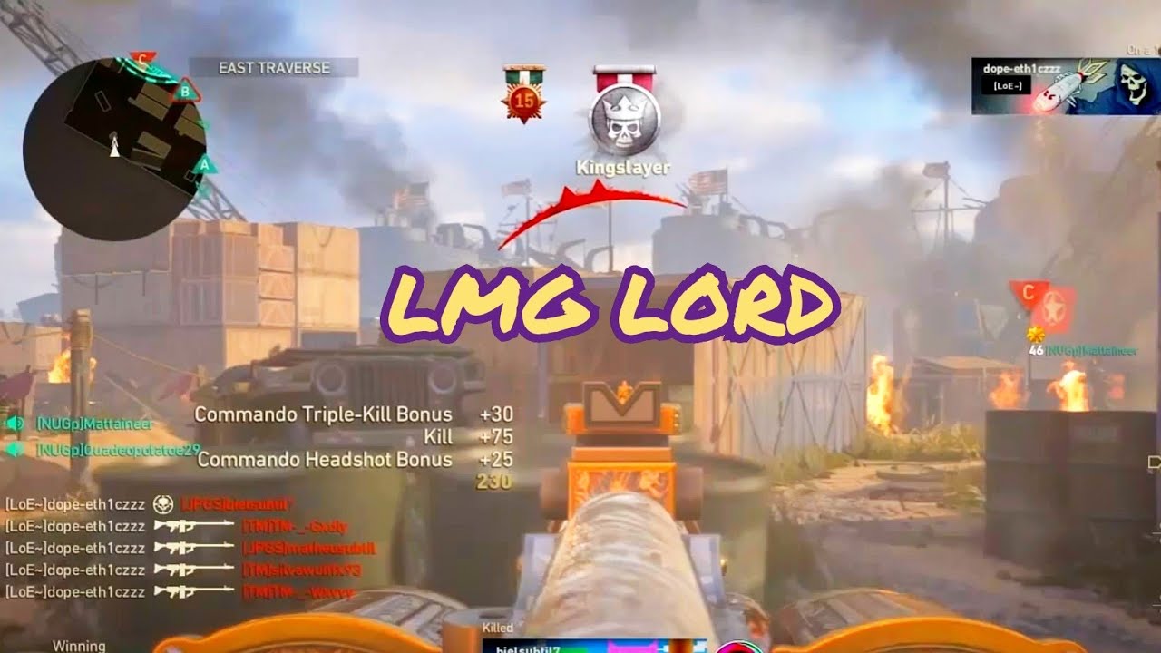 LMG Lord of COD WW2.. (BEST HEADGLITCHER) - YouTube