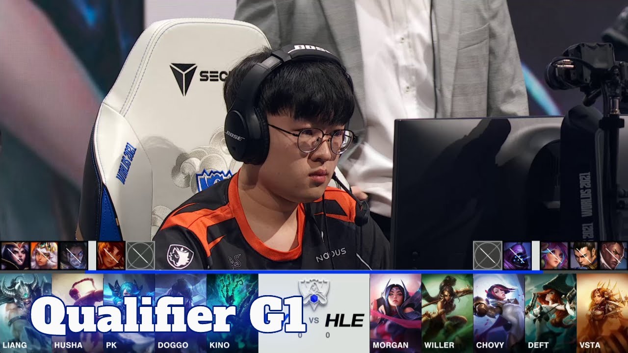 BYG vs HLE - Game 1 | Qualification Play-Ins S11 LoL Worlds 2021 ...