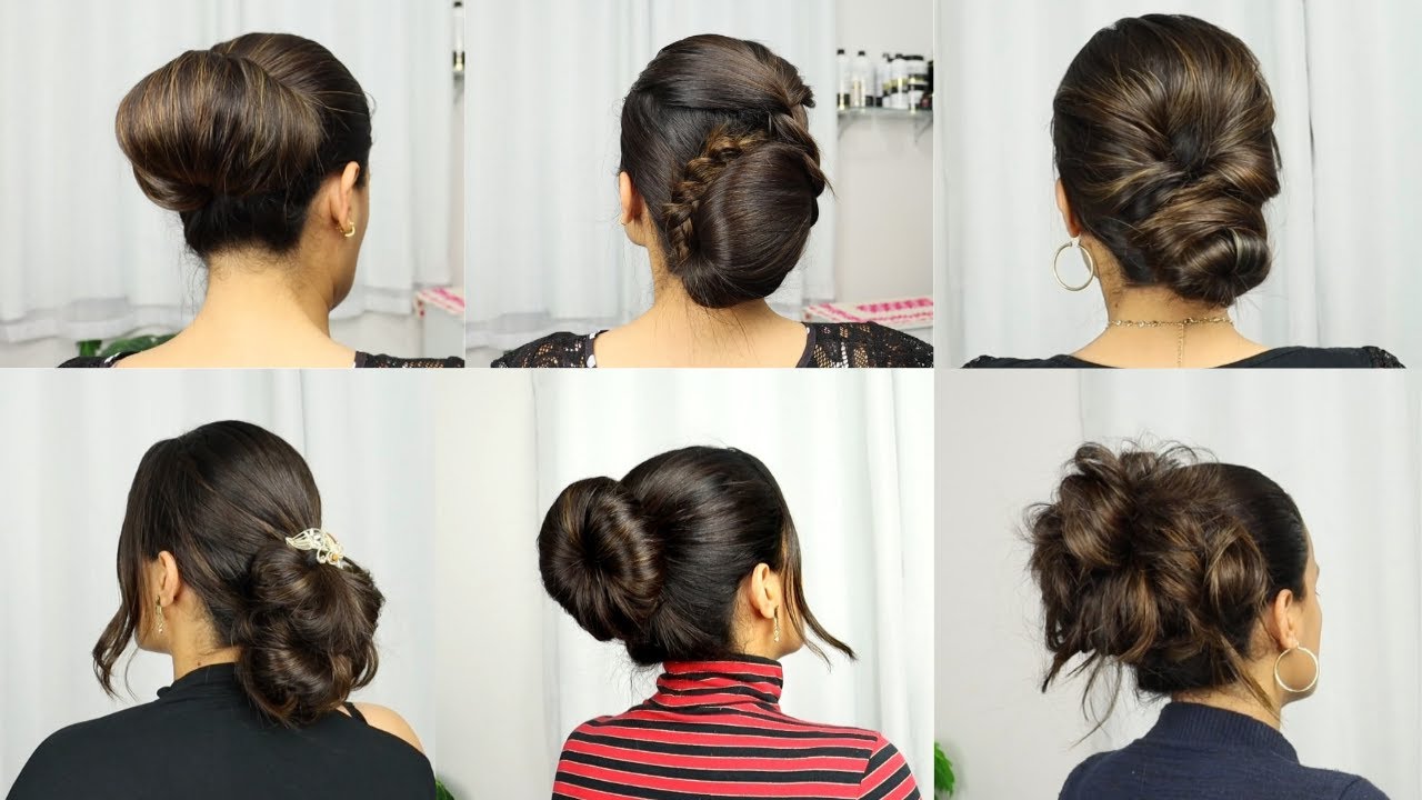 6 idéias de coques incríveis pra você fazer sozinha e arrasar. - YouTube