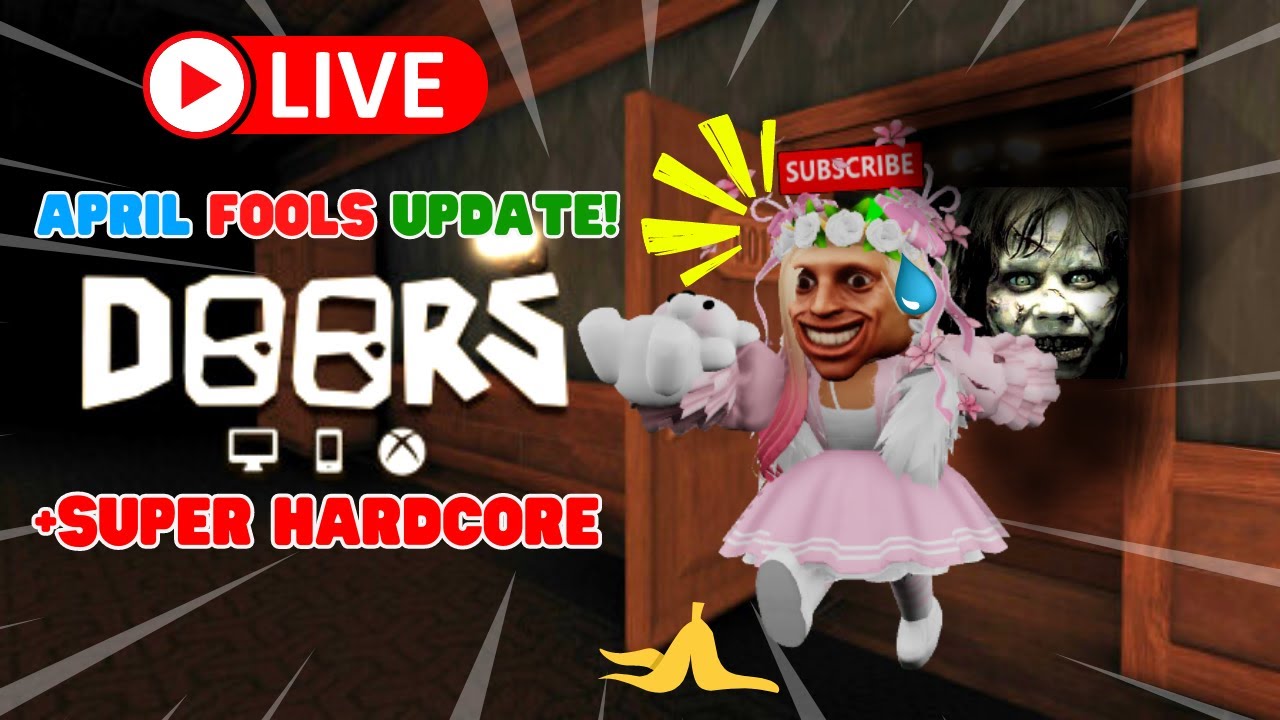 🔴DOORS APRIL FOOLS UPDATE!? | ROBLOX - YouTube