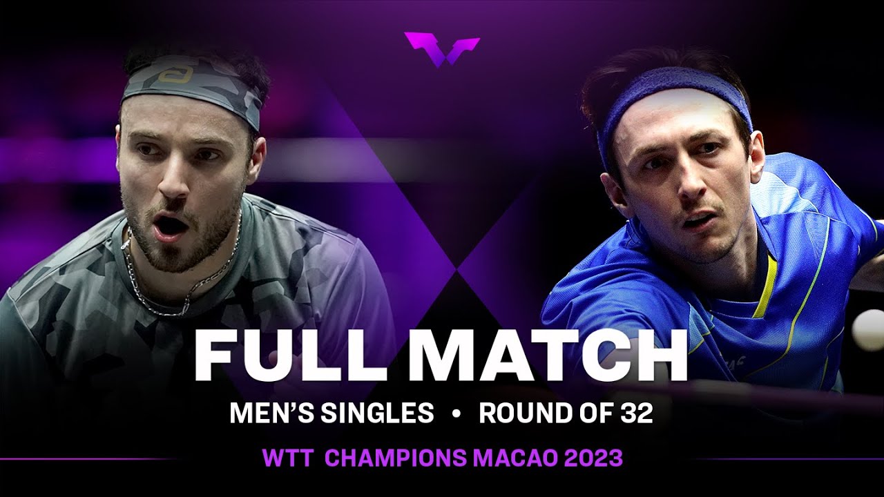 FULL MATCH | Liam PITCHFORD vs Simon GAUZY | MS R32 | #WTTMacao 2023 ...