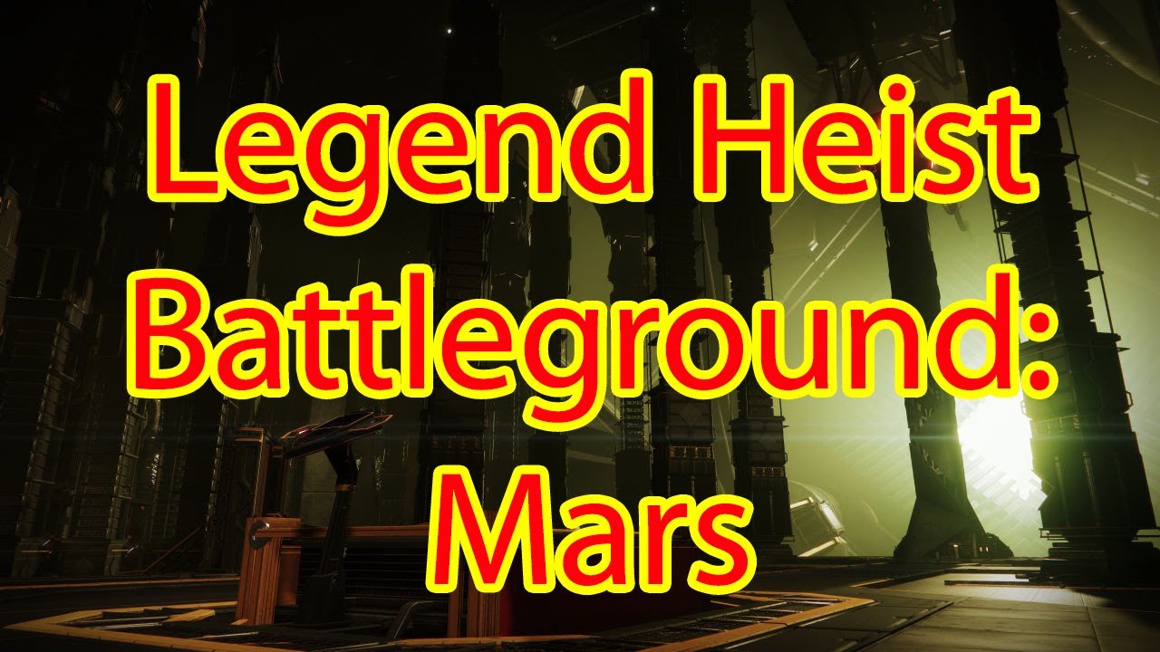 Destiny 2 - Legend Heist Battleground: Mars - PS5 4K 60fps - YouTube