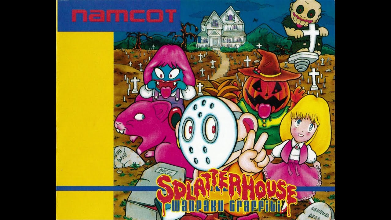 Splatter House Wanpaku Graffiti - NES - ROM EN DESCRIPCION - YouTube