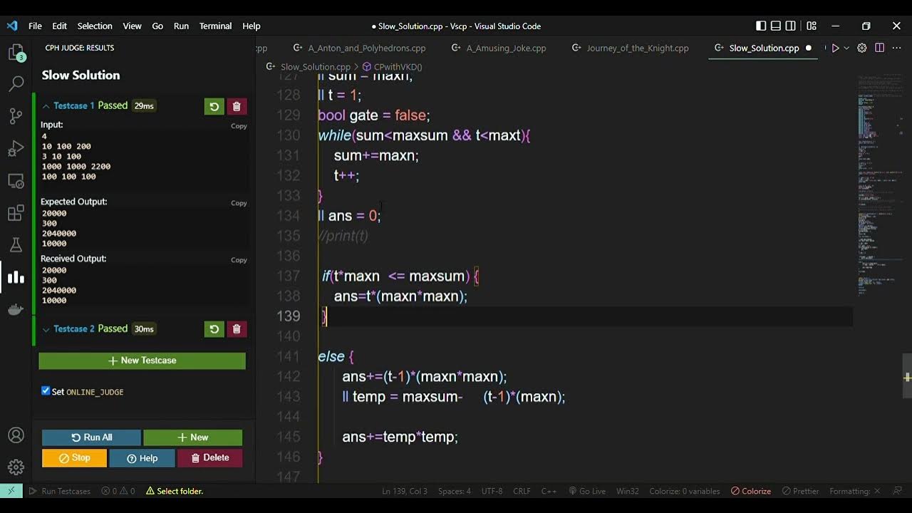 Slow Solution (SLOWSOLN) || July long one 2022 (Codechef) - YouTube