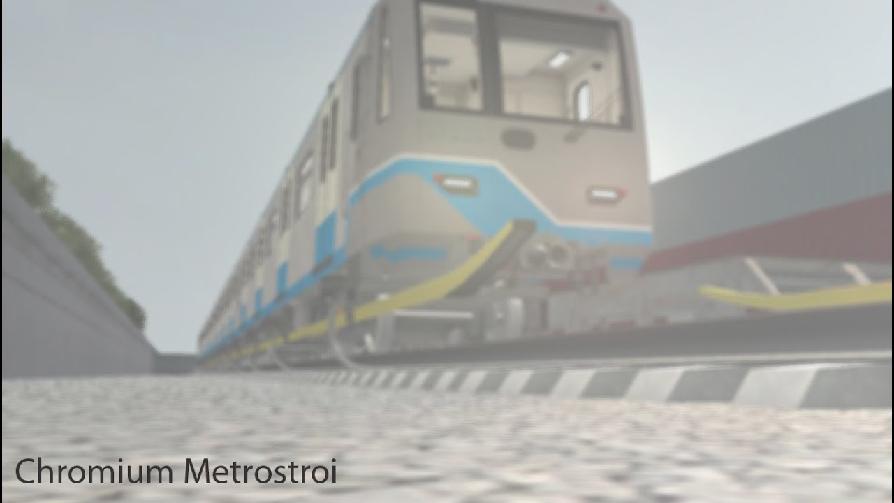 Парад поездов в честь 2024 года на сервере Chromium Metrostroi Server - YouTube