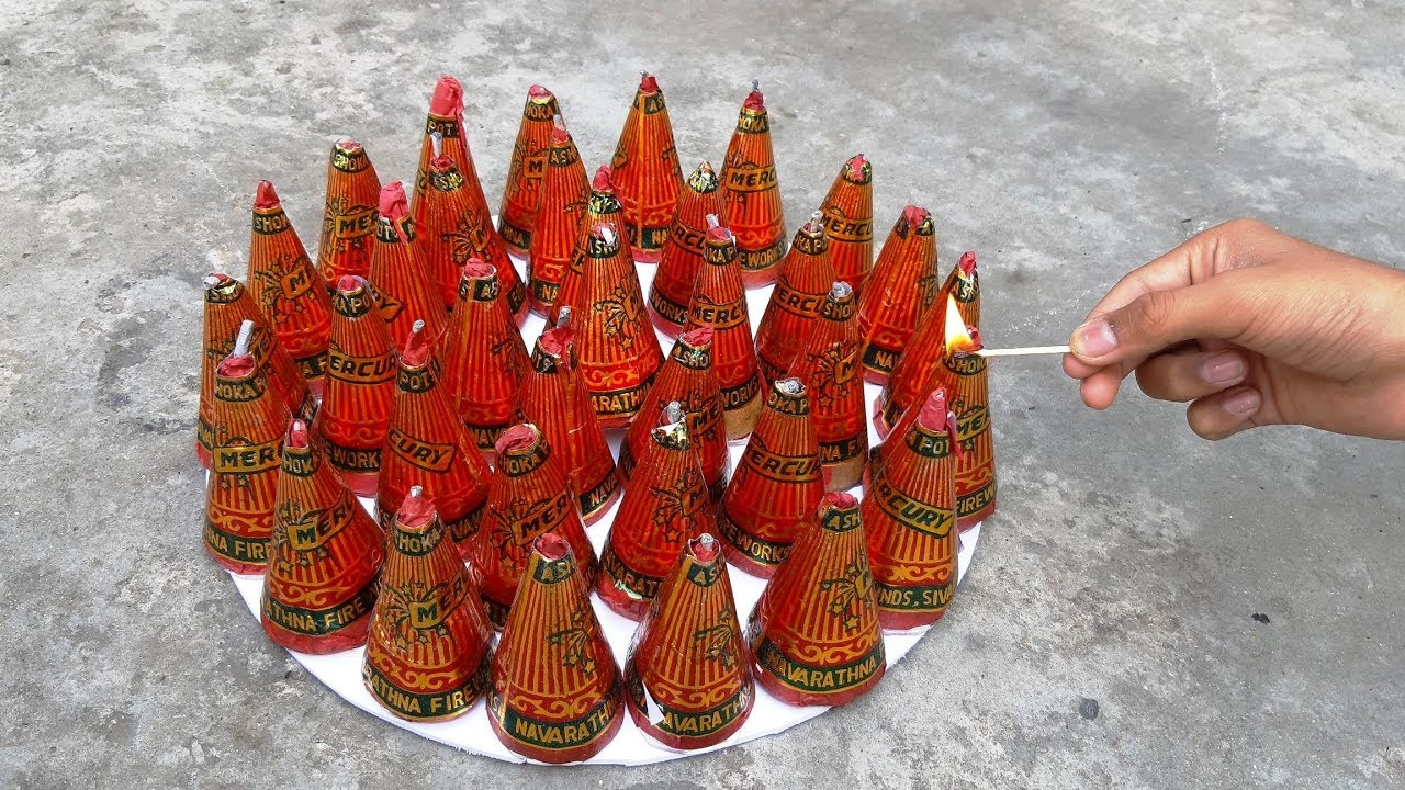 Multi Anar Crackers Burning Experiments Video - YouTube