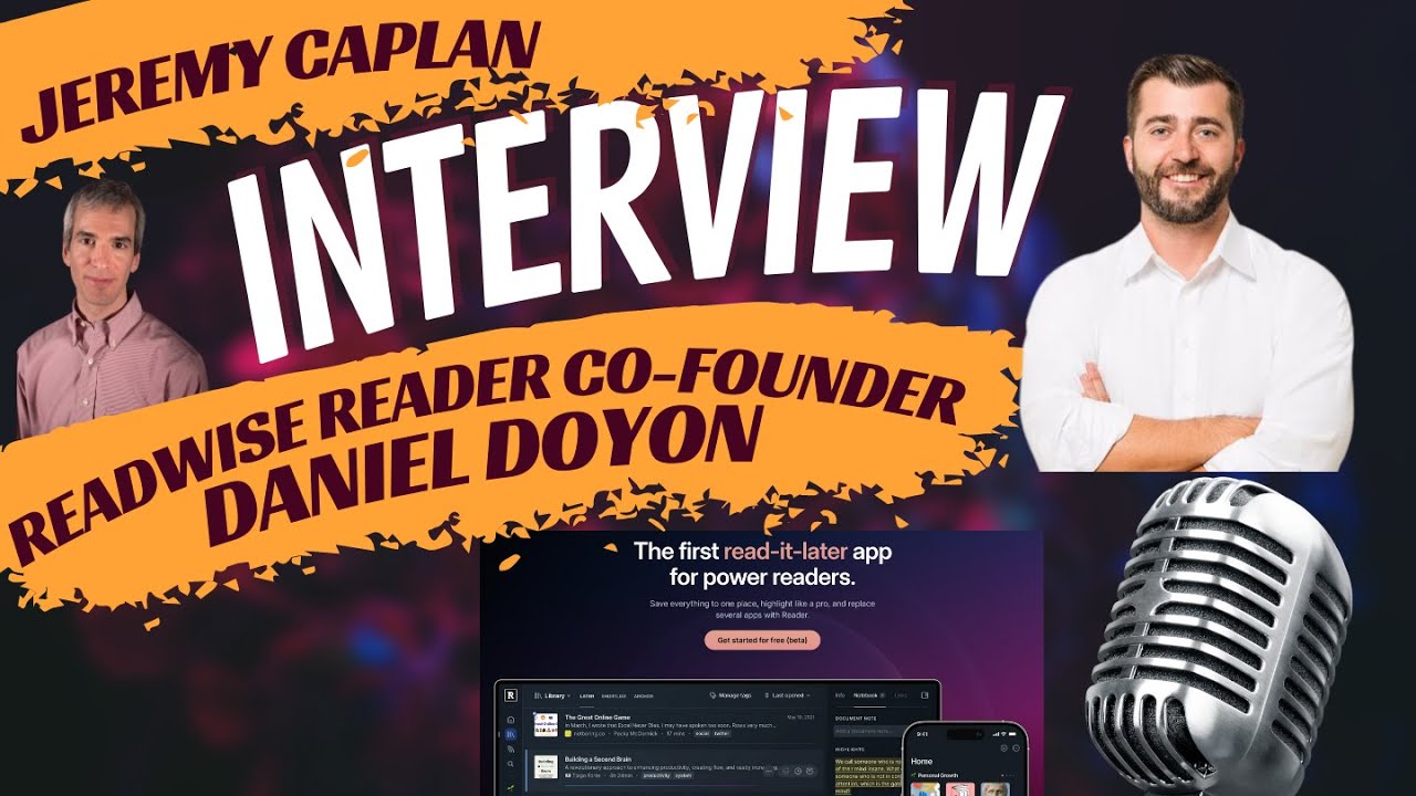 Exploring Readwise Reader with Co-Founder Daniel Doyon - YouTube