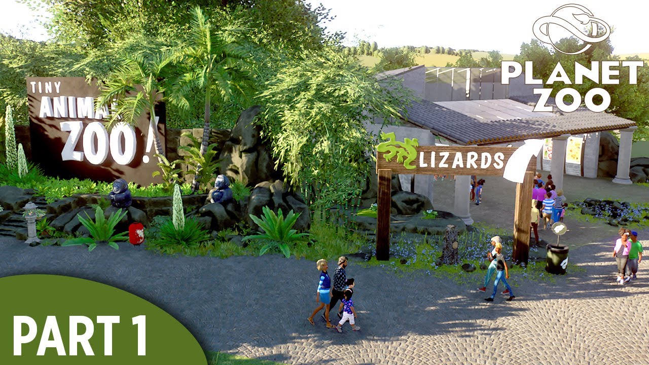 Tiny Animal Zoo Part 1 | Speed Build in Franchise Mode | Planet Zoo ...