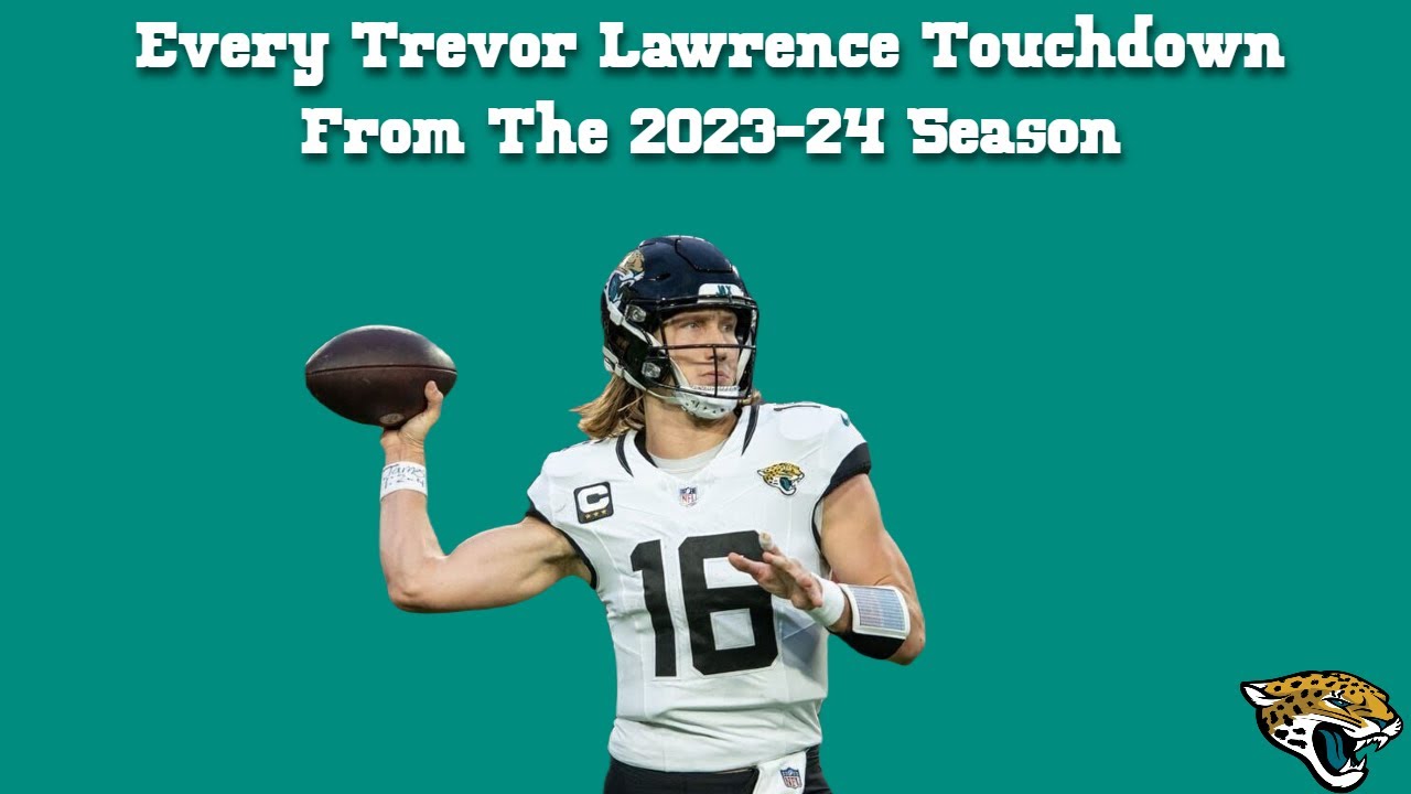 Every Trevor Lawrence Touchdown From The 2023-24 Season - YouTube