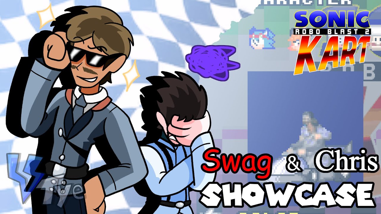 Swag and Chris Showcase (Sonic Robo Blast 2 Kart X SMG4) - YouTube