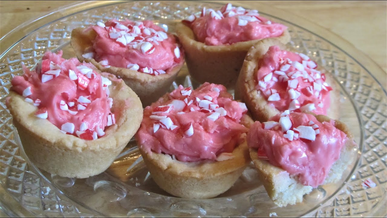 EASY PEPPERMINT TARTLETS! - YouTube