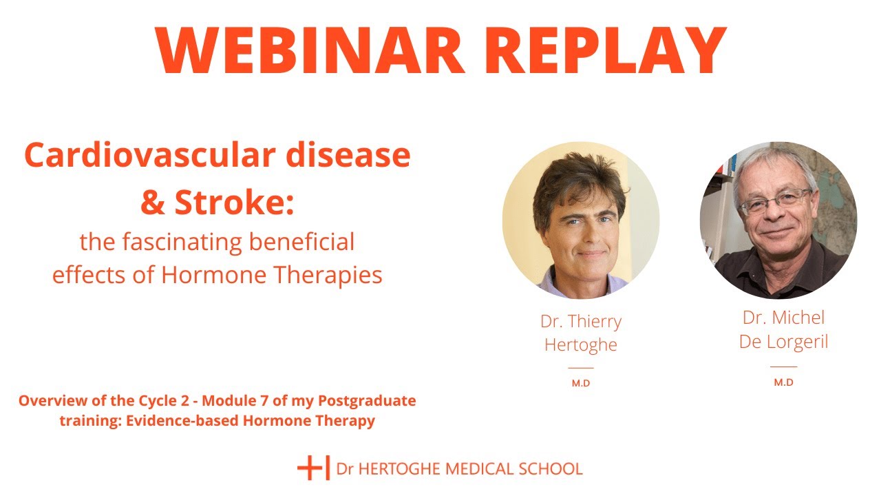 REPLAY - Webinar - Cardiovascular disease and stroke: Hormone Therapies - YouTube