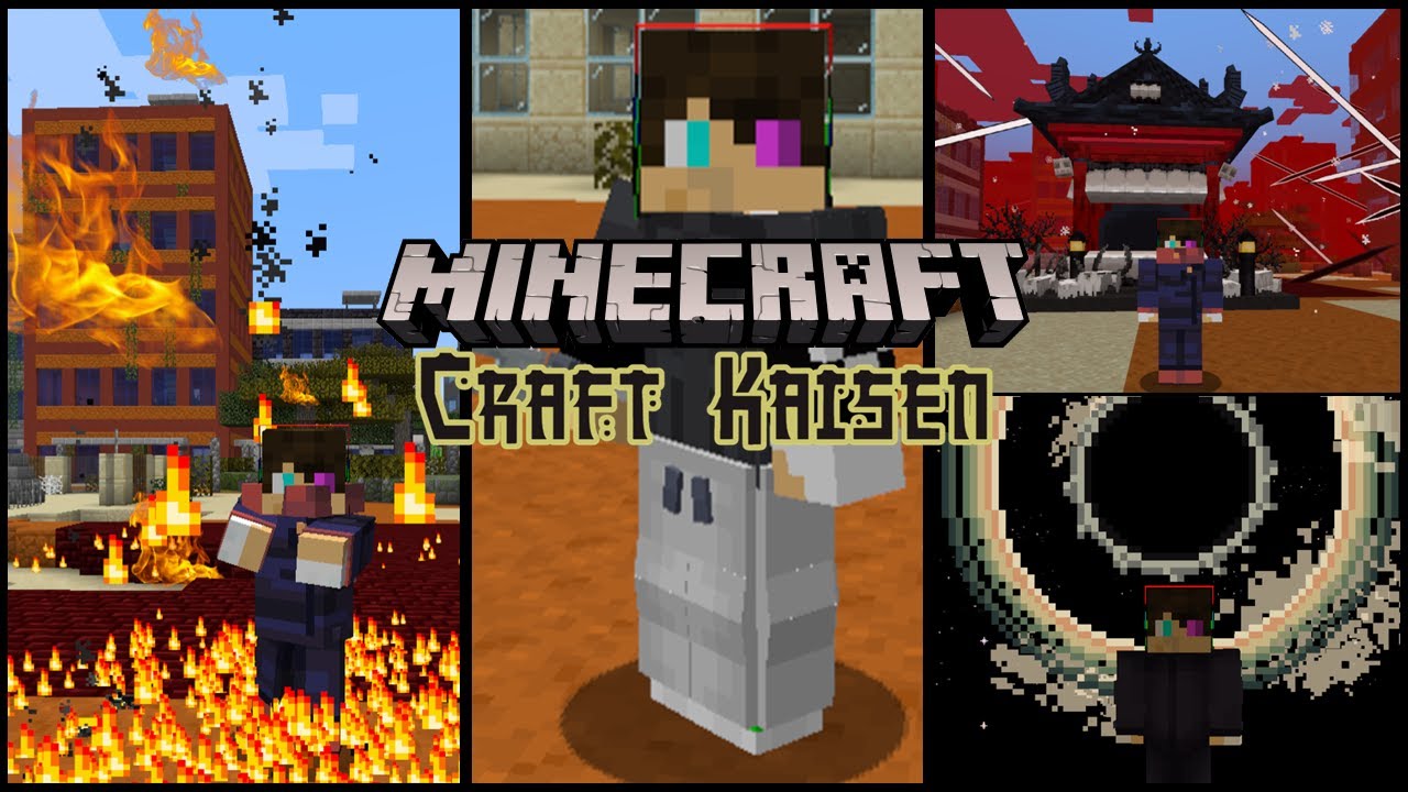 *AMAZING* Craft Kaisen! Limitless, Shrine, Impact Frames... (Minecraft ...
