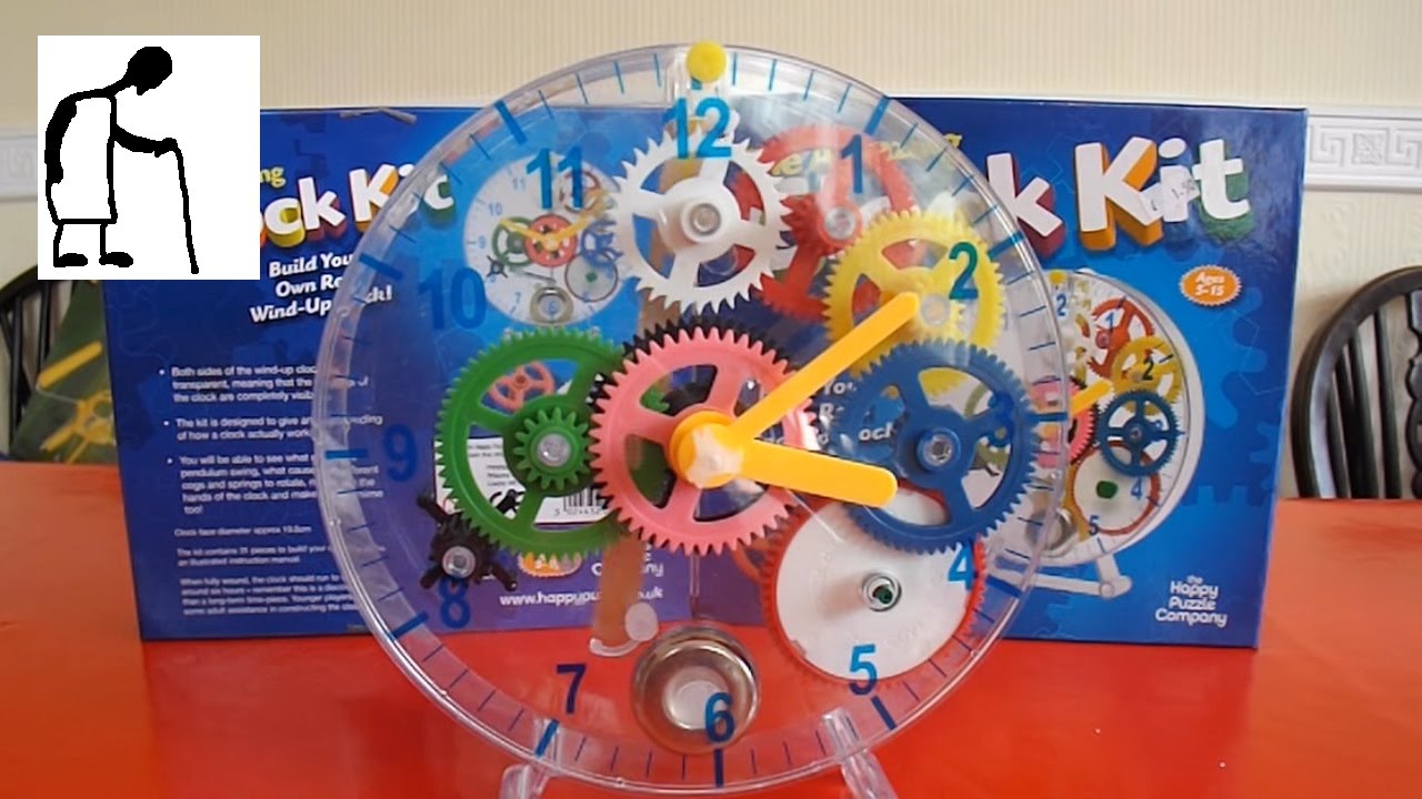 Charity Shop Gold or Garbage - The Amazing Clock Kit assembly - YouTube
