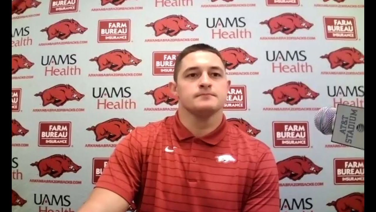 Grant Morgan: "It's a good day to be a Razorback" - YouTube
