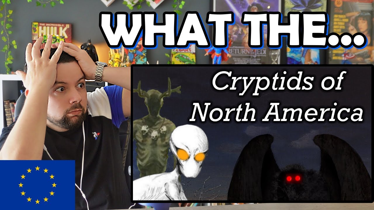 European Reacts to 8 Most Famous American Cryptids - YouTube